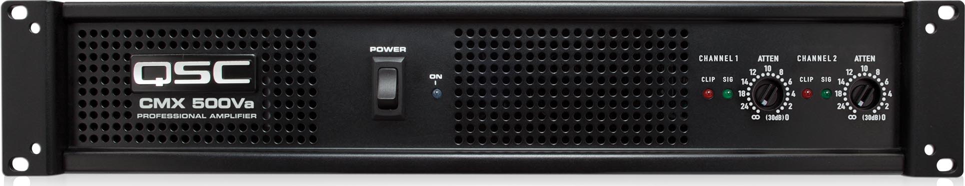 QSC CMX500Va เครื่องขยายเสียง 2 ชาเเนล คลาส AB 300W Power Amplifier
