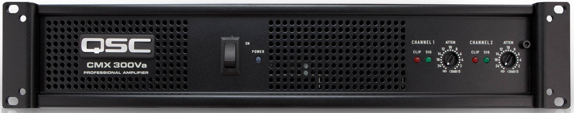 QSC CMX300Va เครื่องขยายเสียง 2 ชาเเนล คลาส AB 200W Power Amplifier