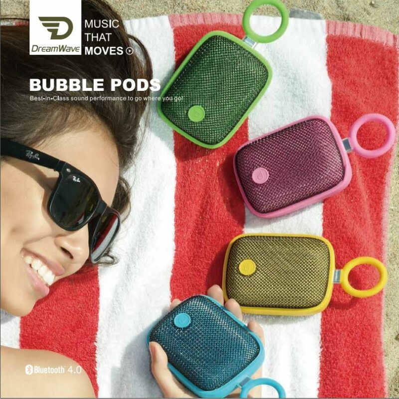 DREAMWAVE BUBBLE POD ลำโพงพกพา ไร้สาย ลำโพงบลูทูธ กันน้ำ