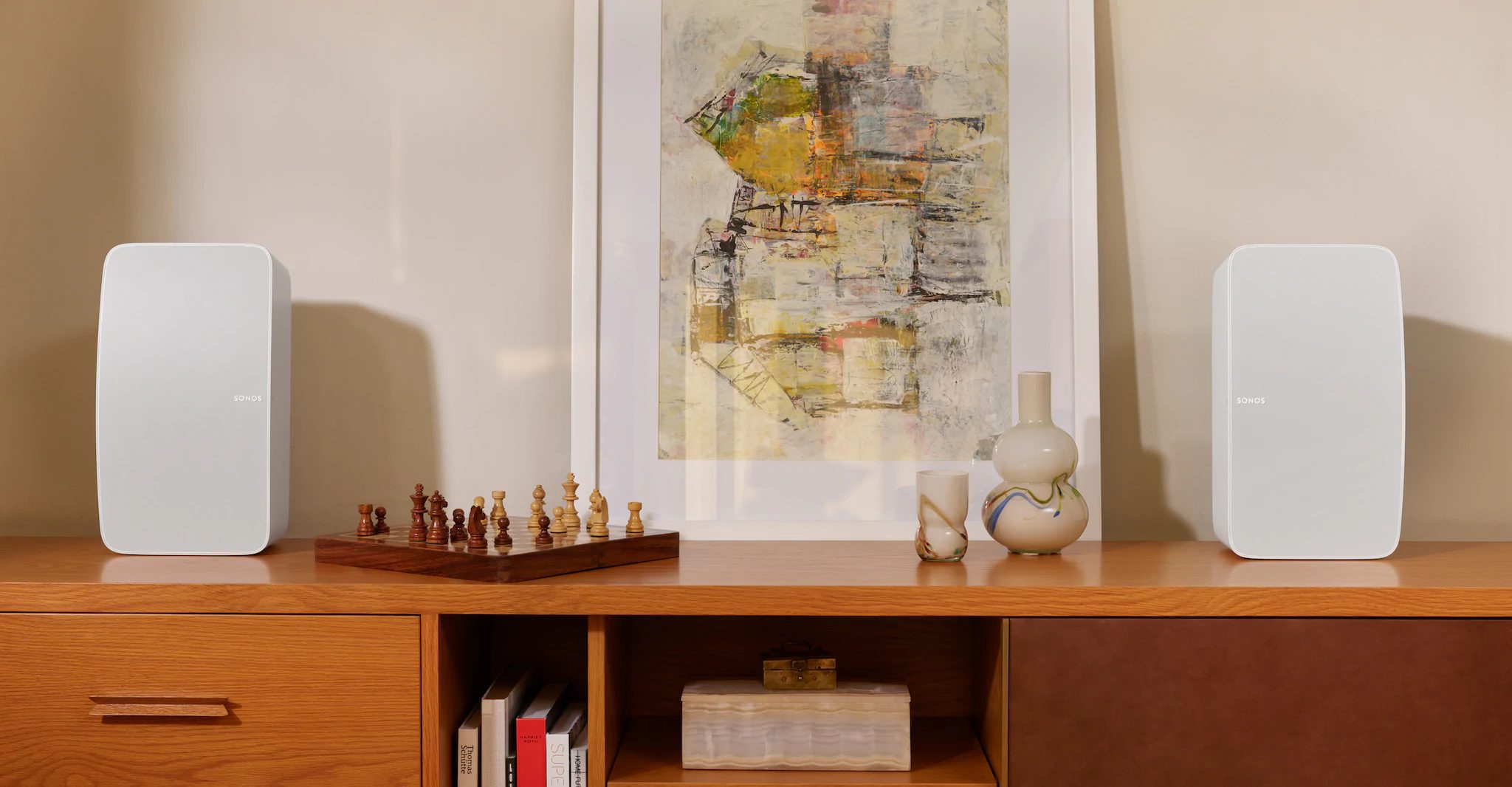 SONOS FIVE ลำโพงฟังเพลง ไร้สายเชื่อมต่อ WiFi มีระบบ Trueplay