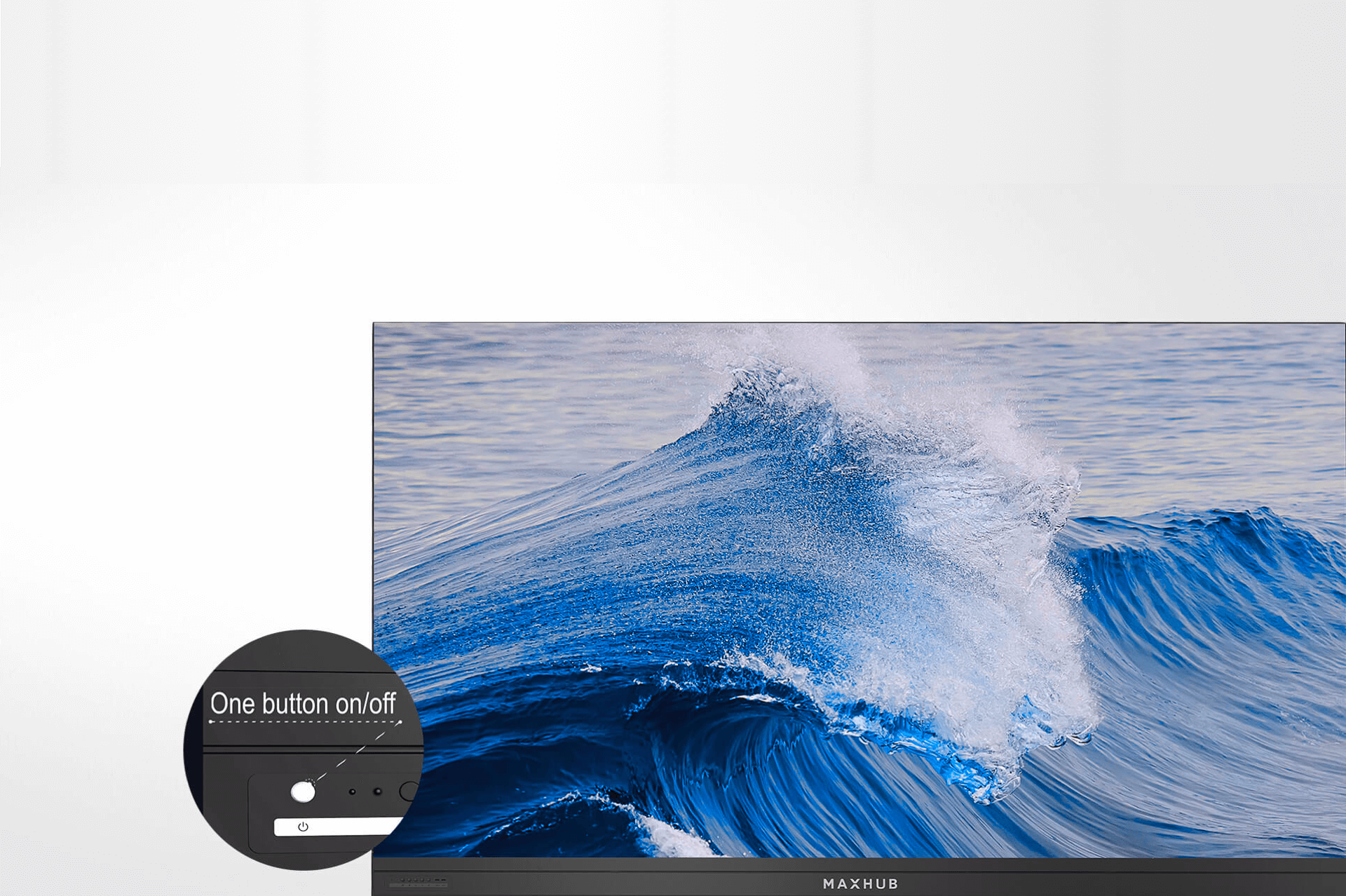 MAXHUB LM180M07 จอ LED 180 นิ้ว ความละเอียด 1920 X 1080