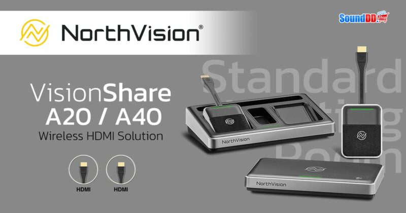 พรีวิว NORTHVISION VisionShare Series แชร์หน้าจอไร้สาย คมชัดระดับ 4K