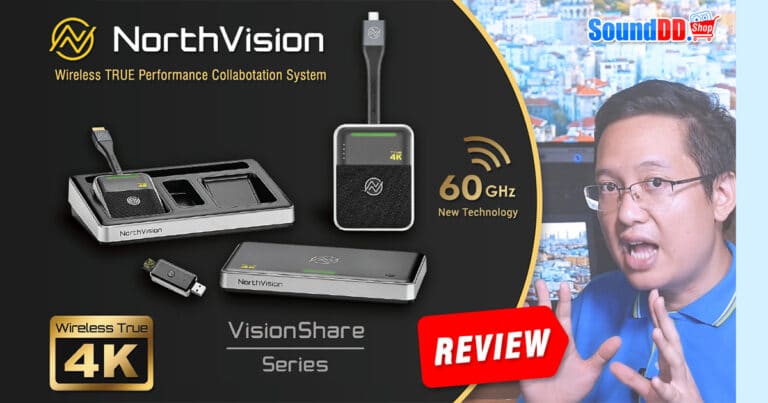 รีวิว NORTHVISION VisionShare รับส่งภาพแบบไร้สาย คุณภาพ 4K