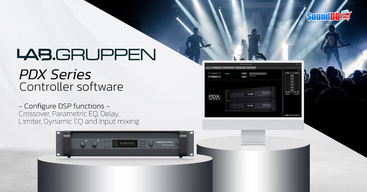 รีวิว LAB GRUPPEN รุ่น PDX3000 และ PD3000 เพาเวอร์แอมป์ฟังก์ชั่นแน่น!