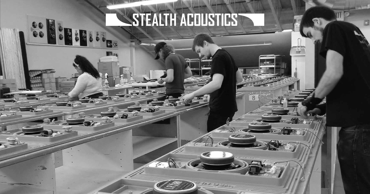 Invisible Speaker ลำโพงล่องหน 100% จากแบรนด์ Stealth Acoustics