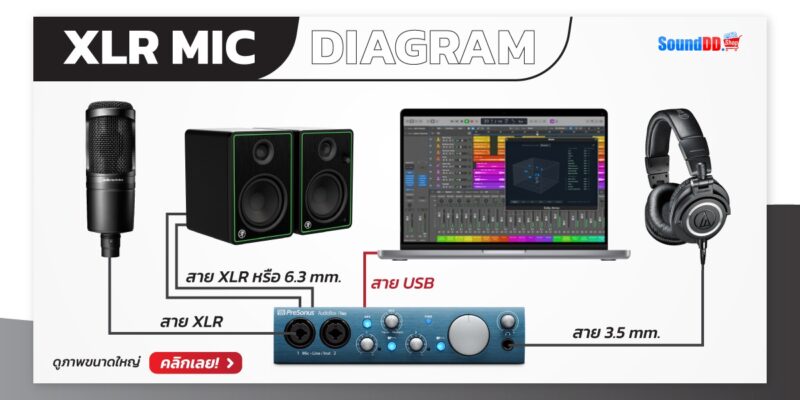 USB VS XLR MICROPHONE แบบไหนดีกว่ากัน? ควรใช้แบบไหน!?